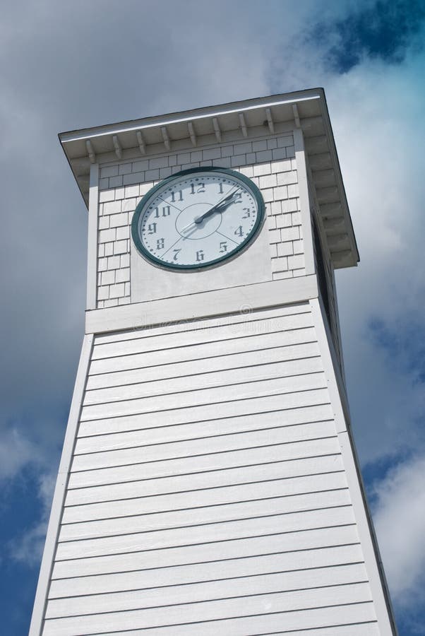 Clock Tower stock image. Image of numbers, outside, daytime - 10737969