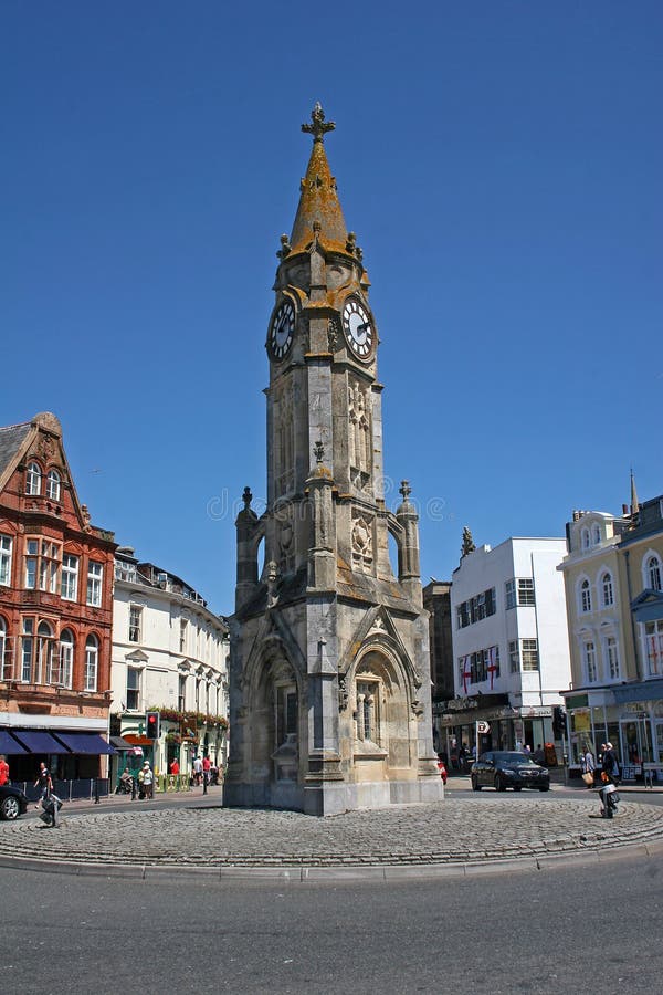 Clock Tower Torquay Devon Stock Photos - Free & Royalty-Free Stock ...