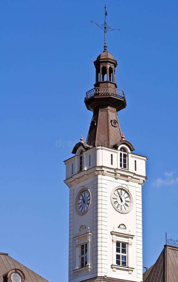 Clock tower. stock image. Image of construction, tall - 18279071