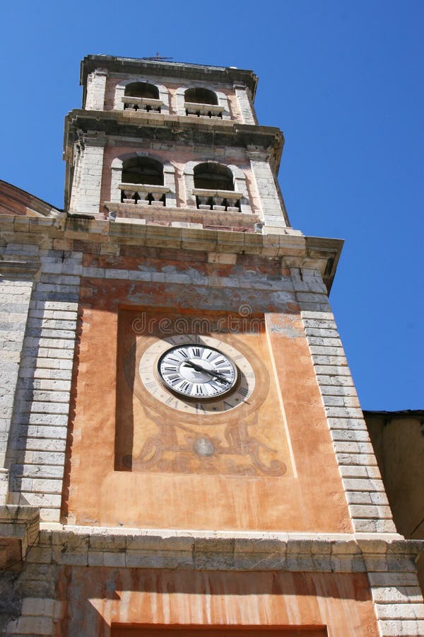 Clock Tower stock photo. Image of hour, luxury, italian - 2385858