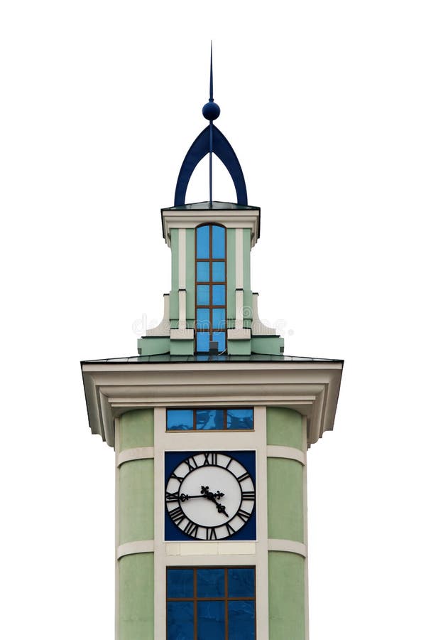 Clock tower stock photo. Image of number, clock, tower - 4889054