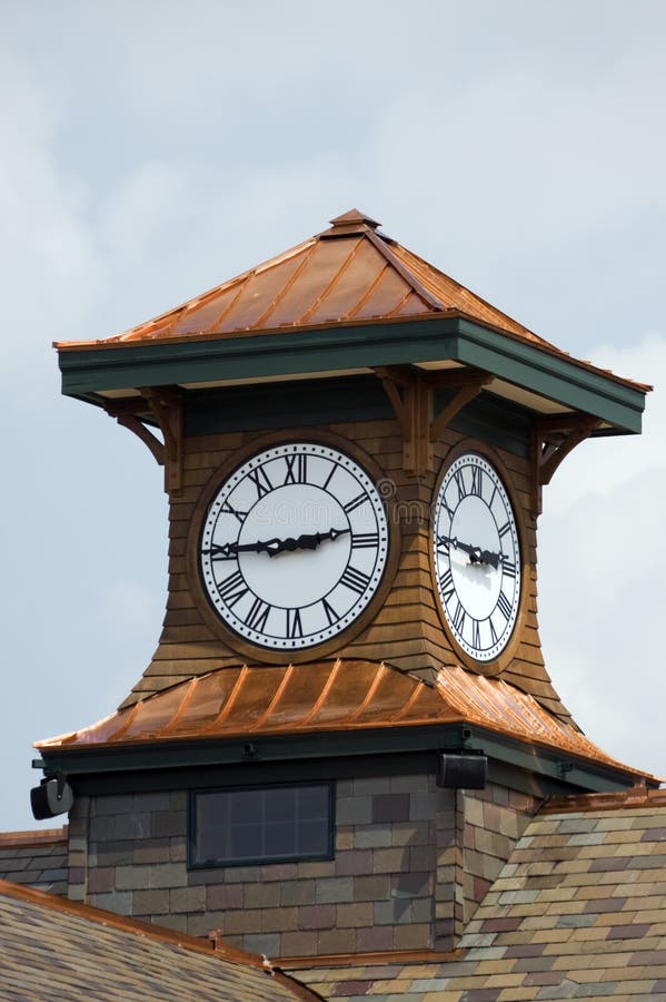 Clock Tower stock image. Image of outdoors, details, bright - 8450955