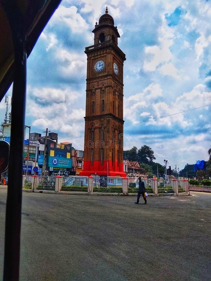 The clock tower editorial image. Image of tower, clock - 138883095