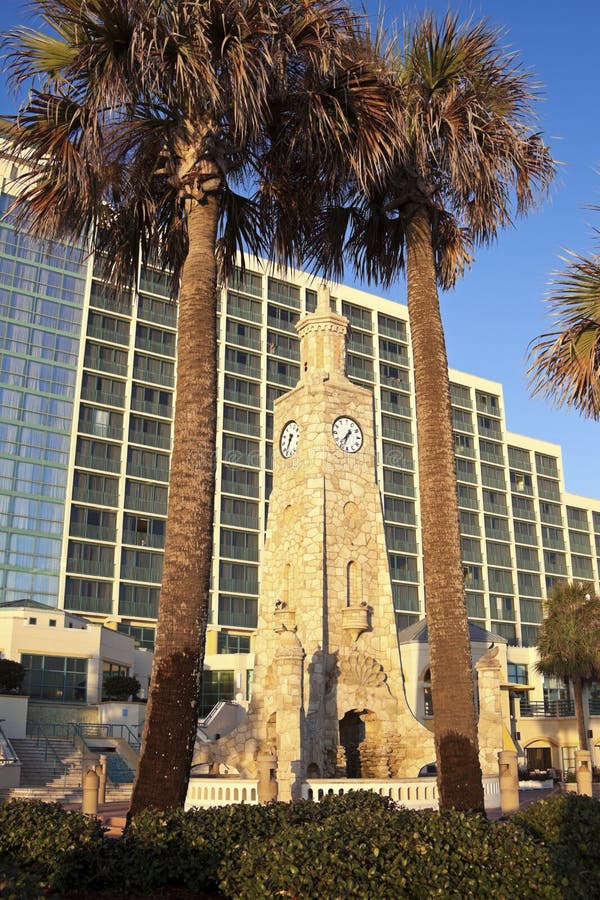 Clock Tower on the beach stock photo. Image of architecture - 22889122