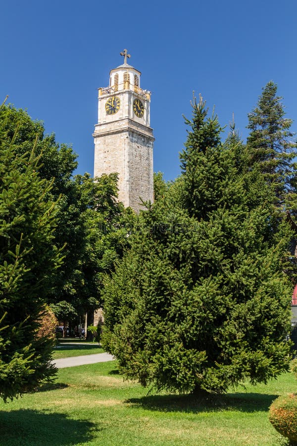 Clock Tower in Bitola, North Macedon Stock Photo - Image of attraction ...