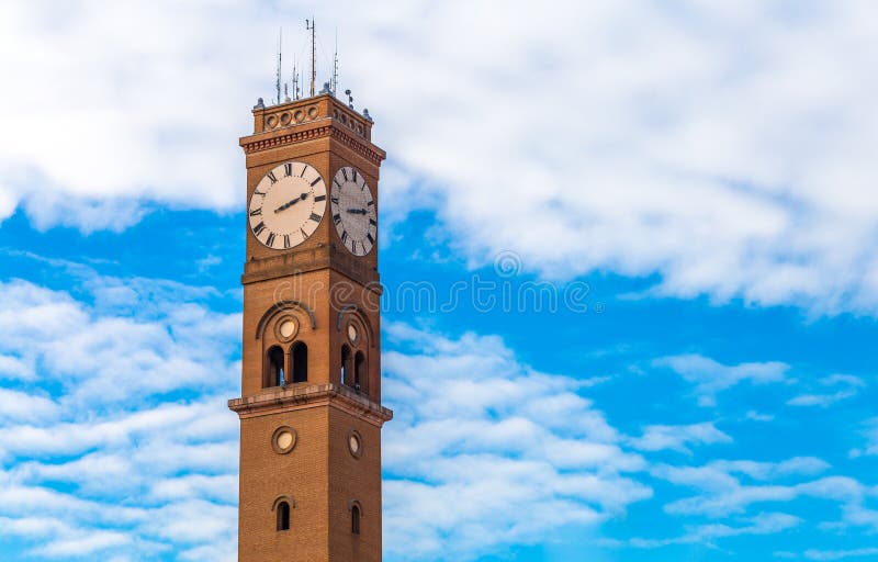 Clock tower stock image. Image of structure, famous - 106242975