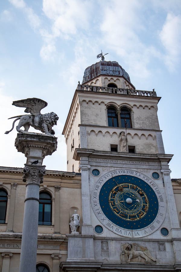 Clock tower, Padova editorial image. Image of travel - 362365205