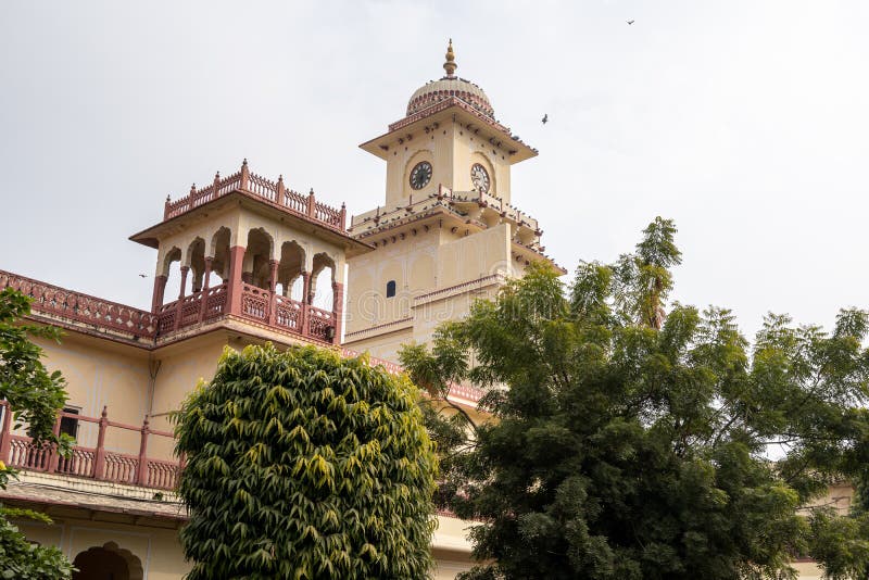 Clock tower in City Palace stock image. Image of view - 170788013