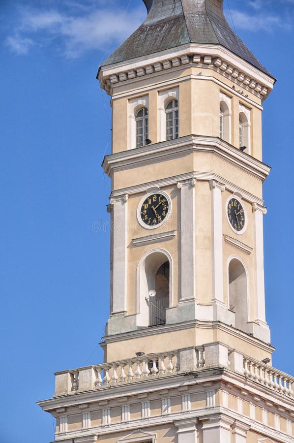 Clock Tower, Tower, Classical Architecture, Landmark Stock Image ...