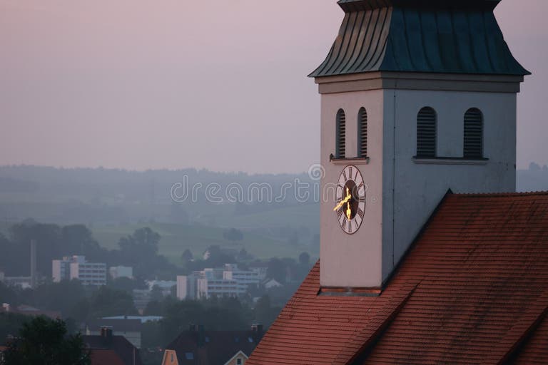 Clock Tower with a Clock Face Showing the Time of 10:30 Stock Photo ...