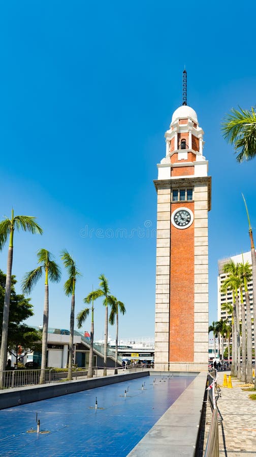 The Clock Tower. Hong Kong. Stock Photo - Image of clockworks, culture ...