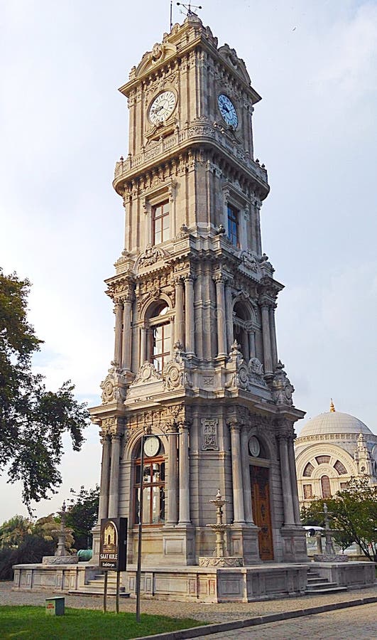Clock tower of Istanbul stock image. Image of istanbul - 45366431