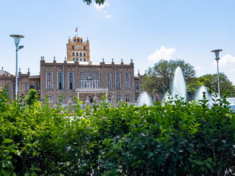 Clock Tower from the List of Places To Visit in Tabriz, Iran Editorial ...
