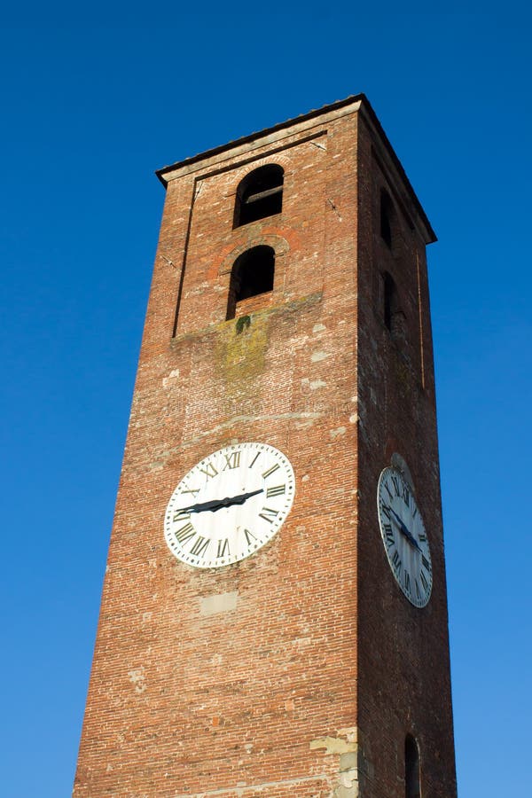 Clock Tower in Lucca, Italy Stock Image - Image of outside, lucca: 40890913
