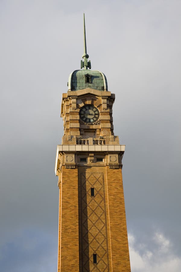 Clock Tower in Ohio City stock image. Image of urban - 17932659