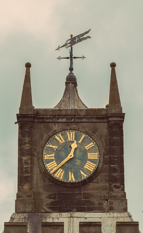 Clock Tower stock photo. Image of exterior, durham, english - 53565292