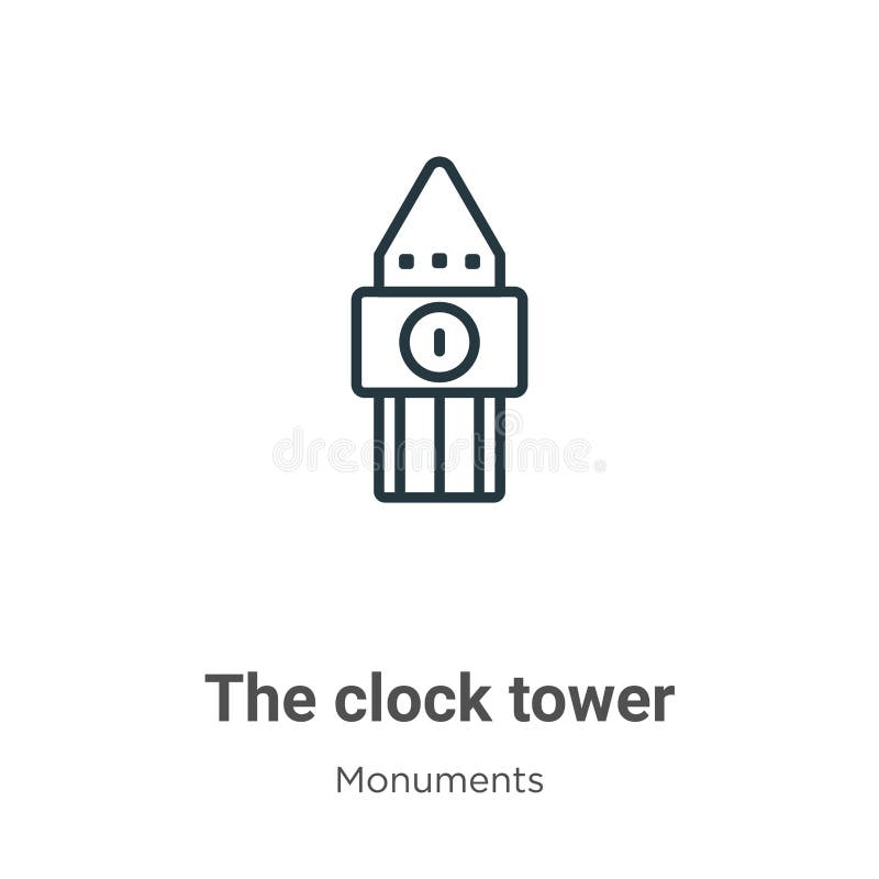 Illustration Clock Famous Monuments Stock Illustrations – 89 ...