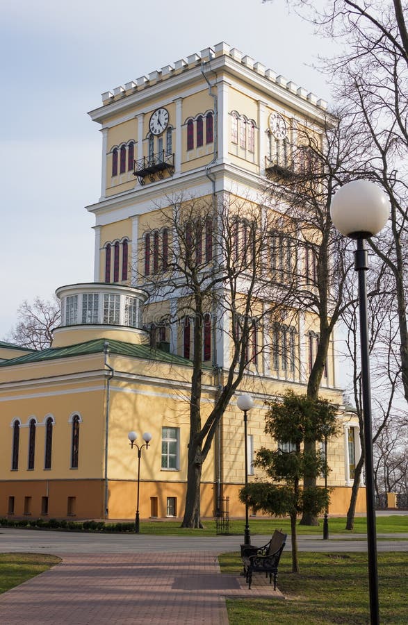 Beautiful Aerial View of the Water Tower from Braila Romania Stock ...