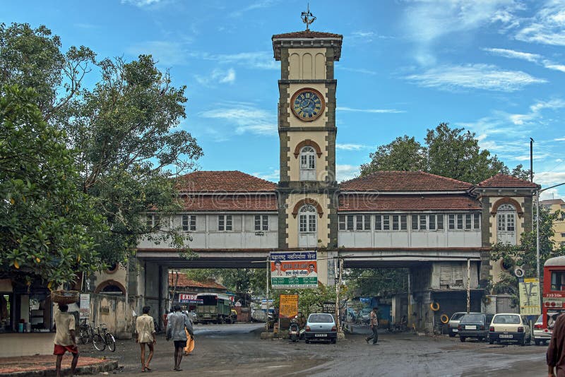 Clock Tower of Sassoon Docks is One of the Oldest Docks in Mumbai ...