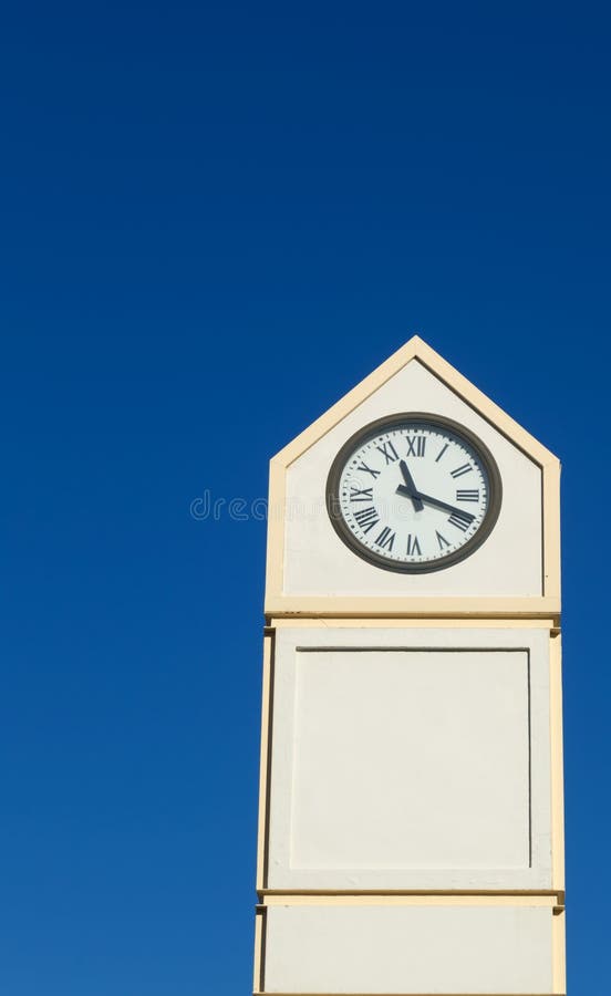 Clock tower stock photo. Image of architecture, blue - 49009874