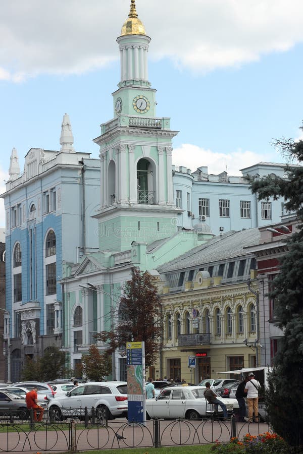Clock Tower editorial photography. Image of kiev, hall - 58218592