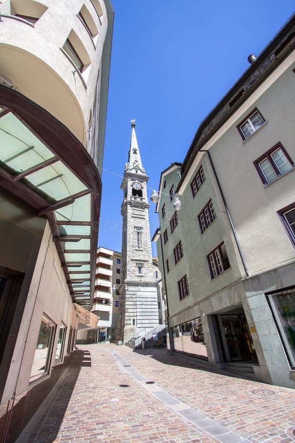 St. Moritz, Switzerland stock photo. Image of internet - 107425002