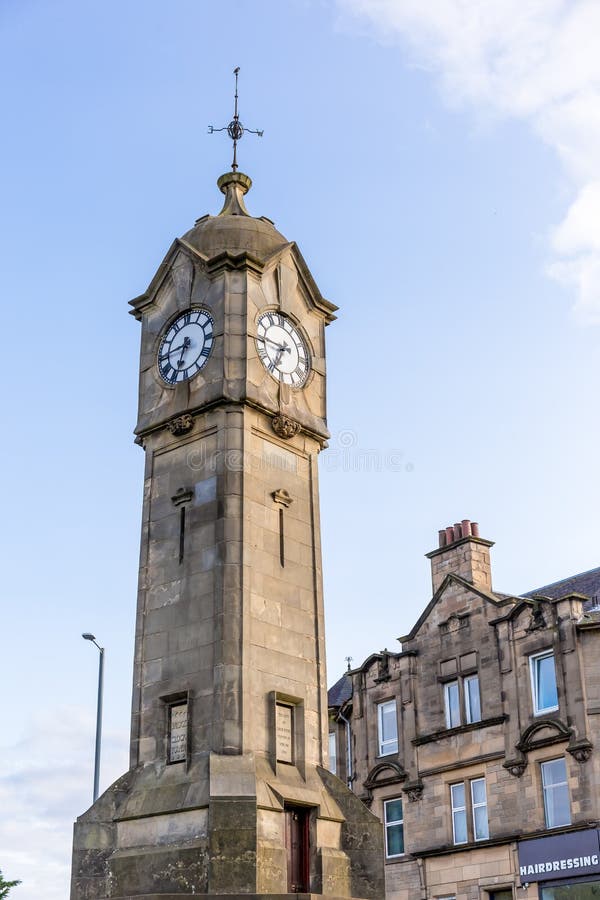 Clock Tower in Stirling, Scotland Stock Photo - Image of stirling ...