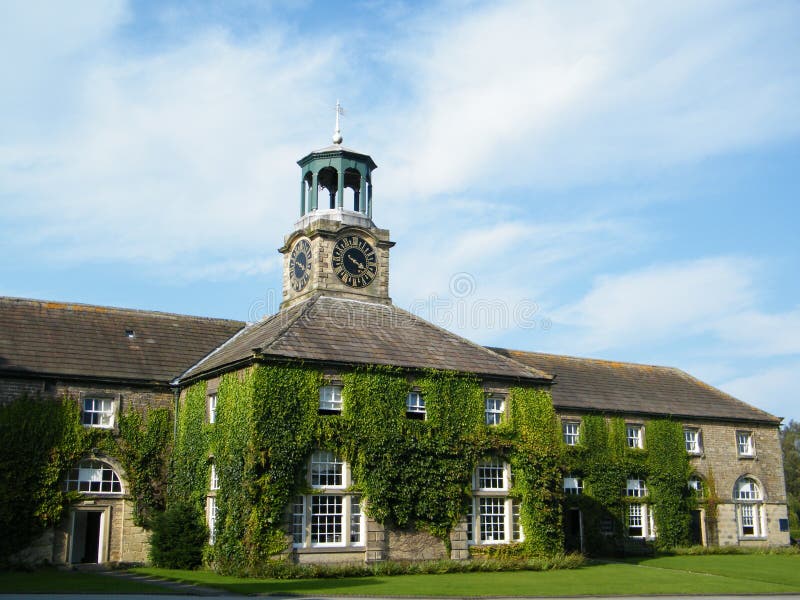 Clock Tower stock image. Image of windows, swinton, england - 79534155