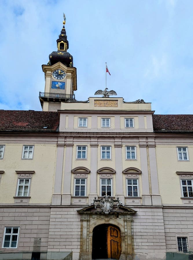 A Tall Building with a Clock on it S Tower Editorial Photo - Image of ...