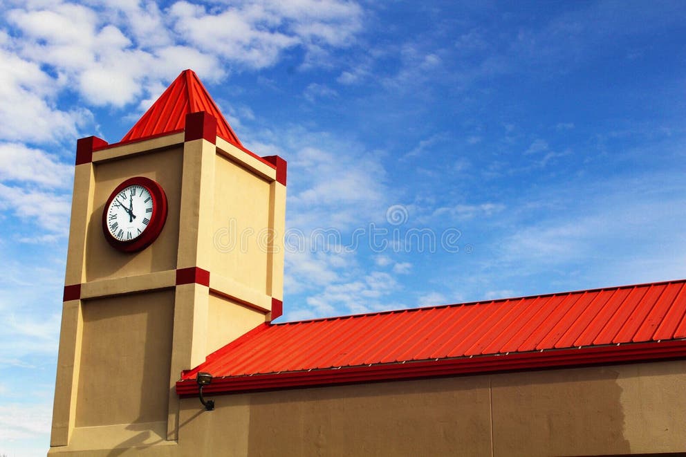 Clock Tower stock image. Image of building, clock, telling - 93808719