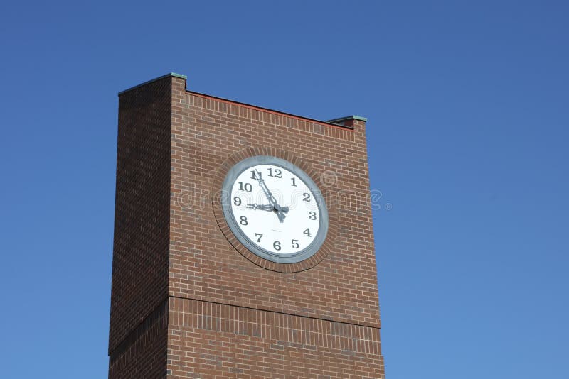 Clock Tower on the Town Square Editorial Photography - Image of turnip ...