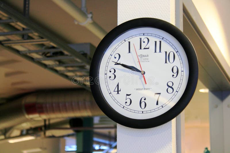 Clock runs backwards editorial stock image. Image of symbol - 230025499