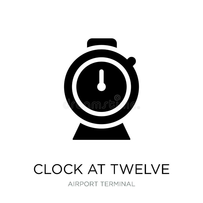 Clock and Watch Icon in Trendy Design Style. Clock and Watch Icon ...