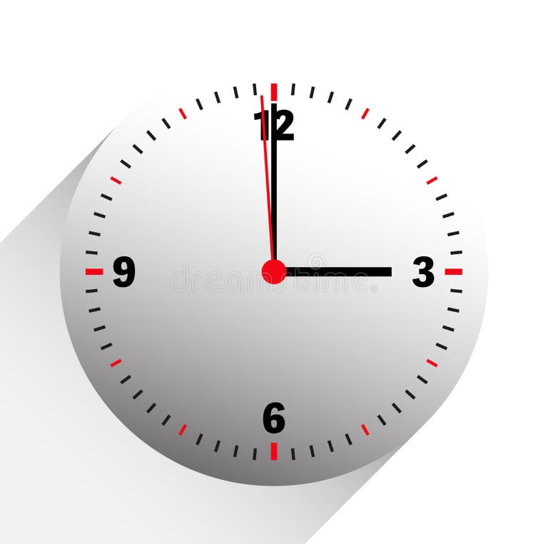 3 O Clock Stock Illustrations – 94 3 O Clock Stock Illustrations ...