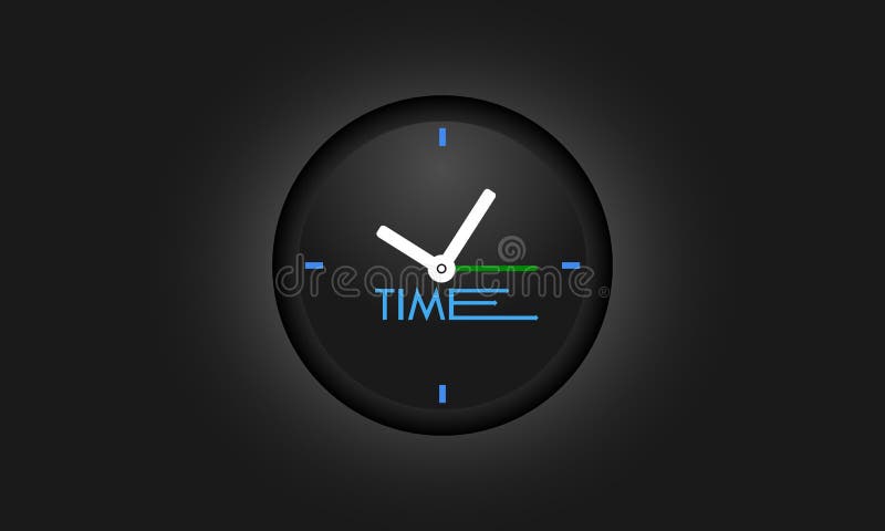Clock, Watch, Time Vector Graphic Stock Vector - Illustration of manner ...