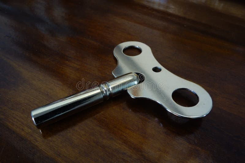Clock Winding Key stock image. Image of winding, surface - 50889529