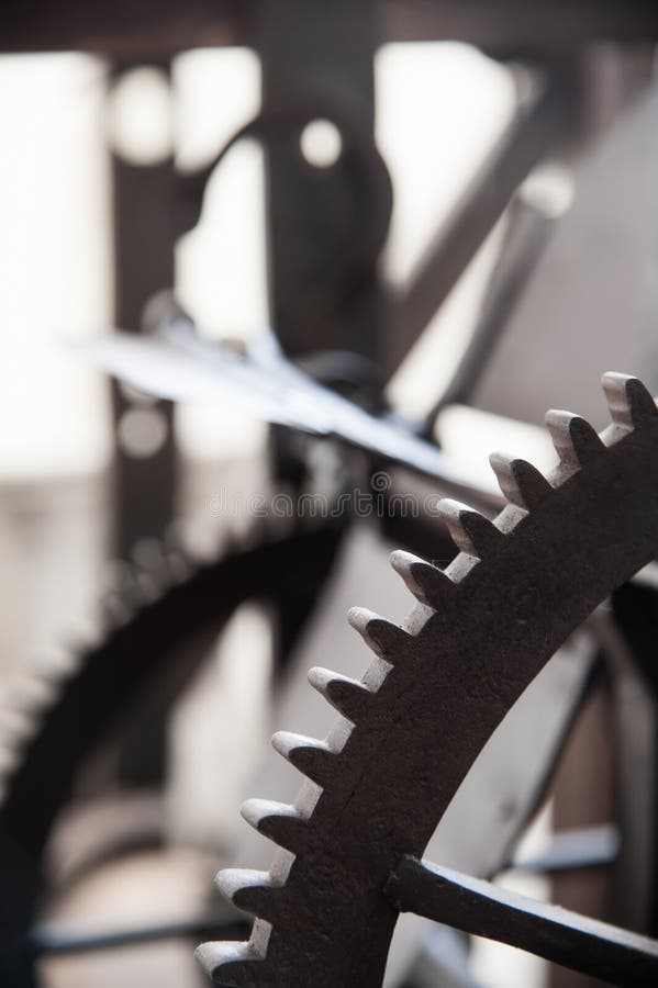 Clock work stock image. Image of engineering, antique - 35603361