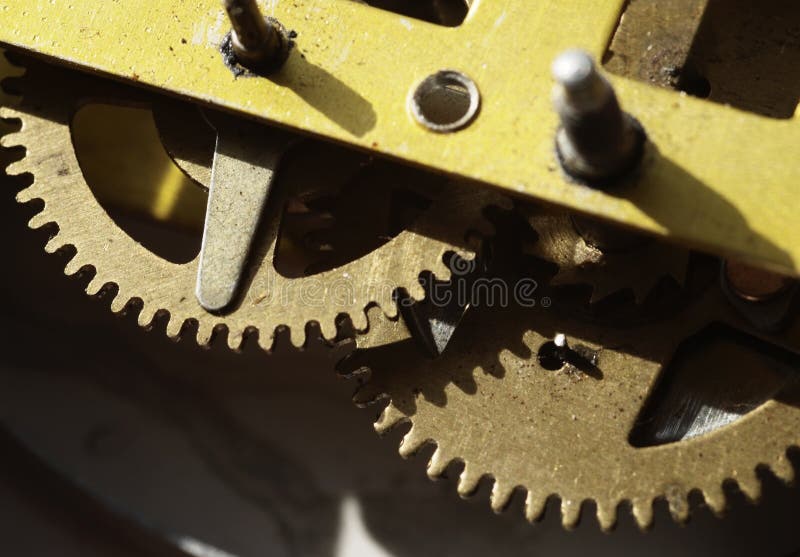 Clock works stock photo. Image of clockworks, motion, machinery - 9318696