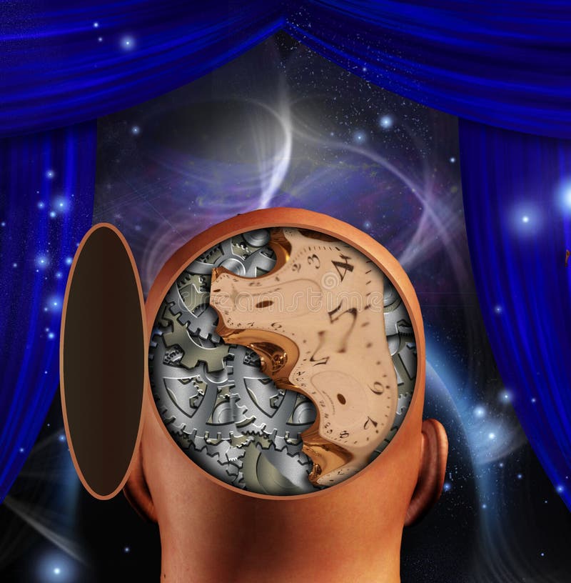 Clock works stock vector. Illustration of sketch, handmade - 8965120