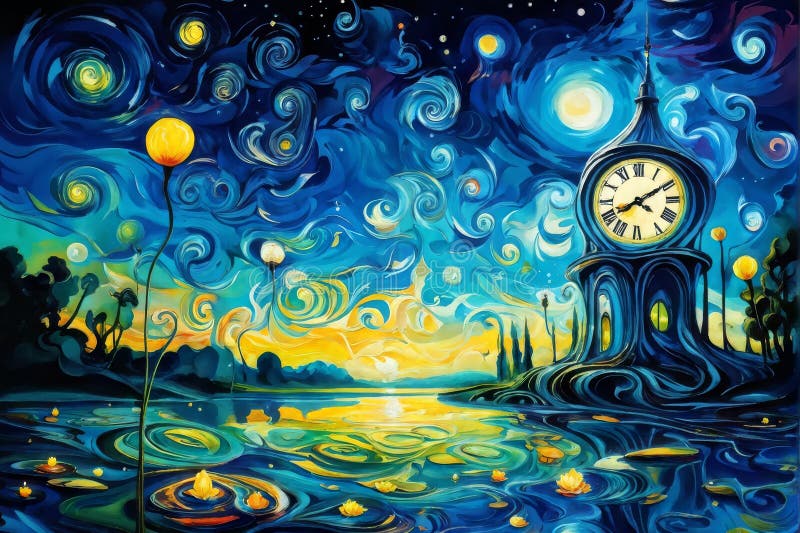 The clock of world . stock illustration. Illustration of view - 375272416