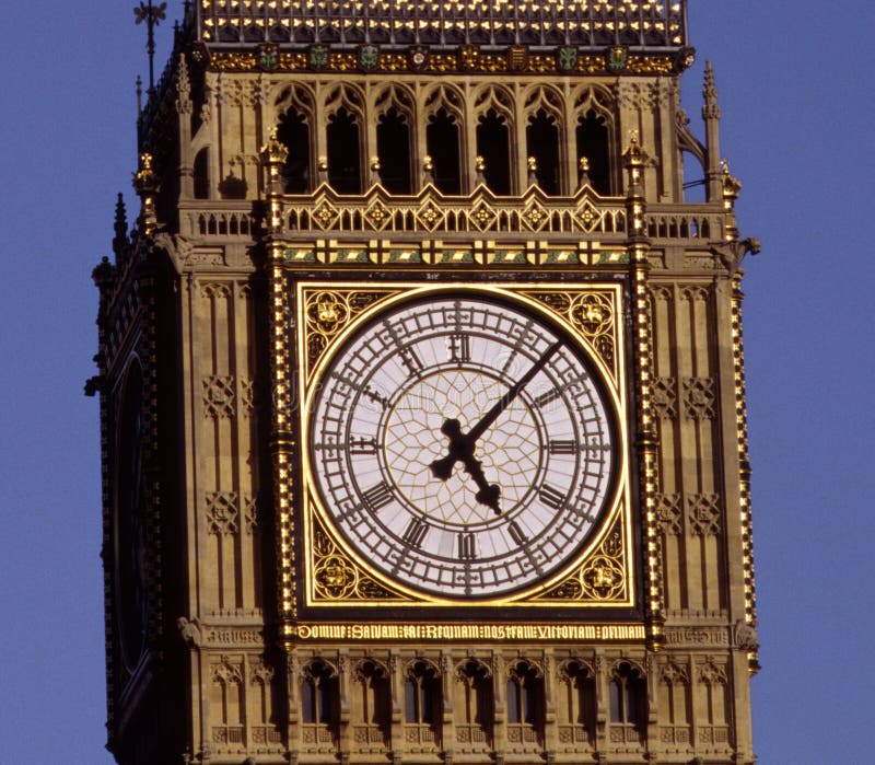 Clockface stock photo. Image of hands, famous, landmark - 318378