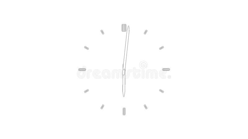 ClockQ-27 stock video. Video of passing, office, animation - 45662229