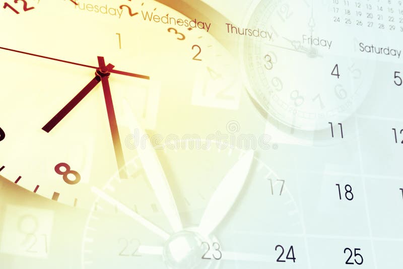 Time and calendar stock photo. Image of management, countdown - 109283296