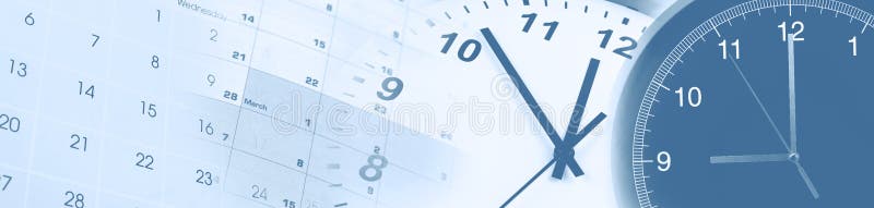 Clocks and calendars stock photo. Image of month, reminder - 253853050