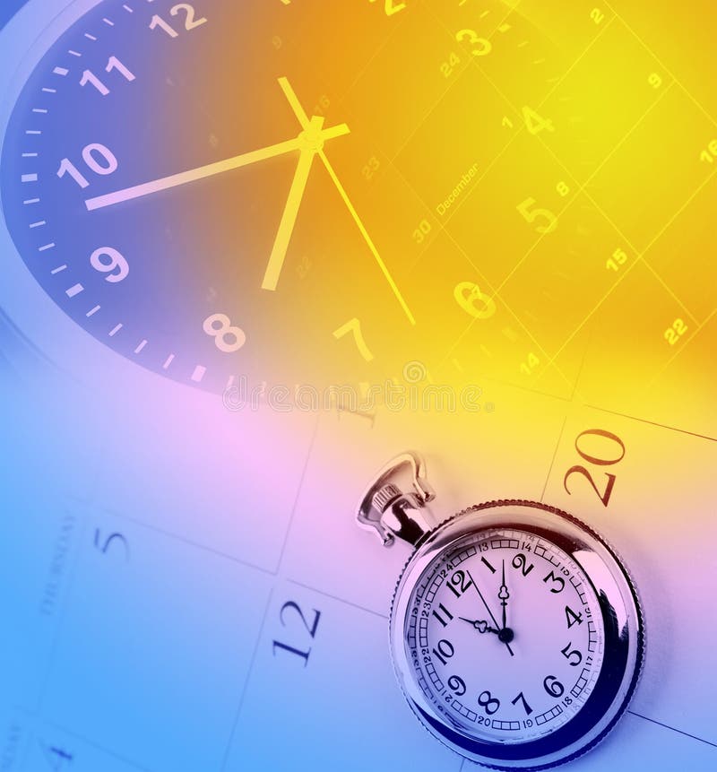 Clocks and calendars stock photo. Image of accurate, plan - 62570918