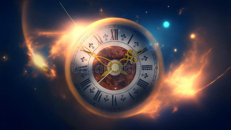 Clocks in Outer Space. the Concept of Time and Space, the Flow of Time ...
