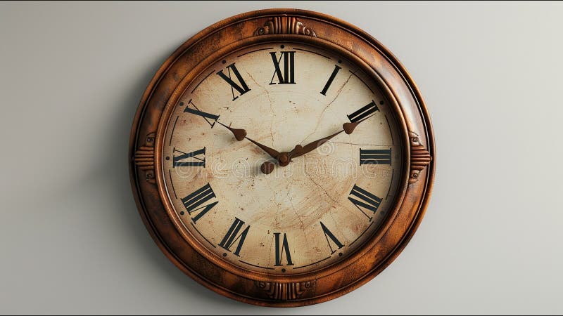 Clocks River of Time Multiple Clockfaces Roman Numerals Stock ...