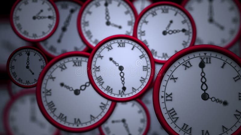 Clocks Ticking in High Speed Stock Footage - Video of digital, numeral ...