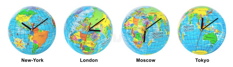 Earth Map Clock Face White Stock Photos - Free & Royalty-Free Stock ...