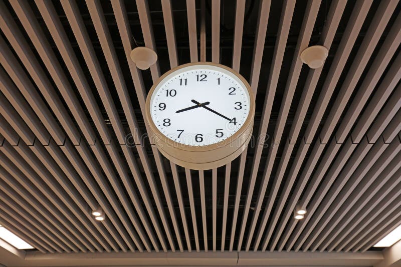 Clocks and Watches for Metro Stations Stock Image - Image of reminder ...